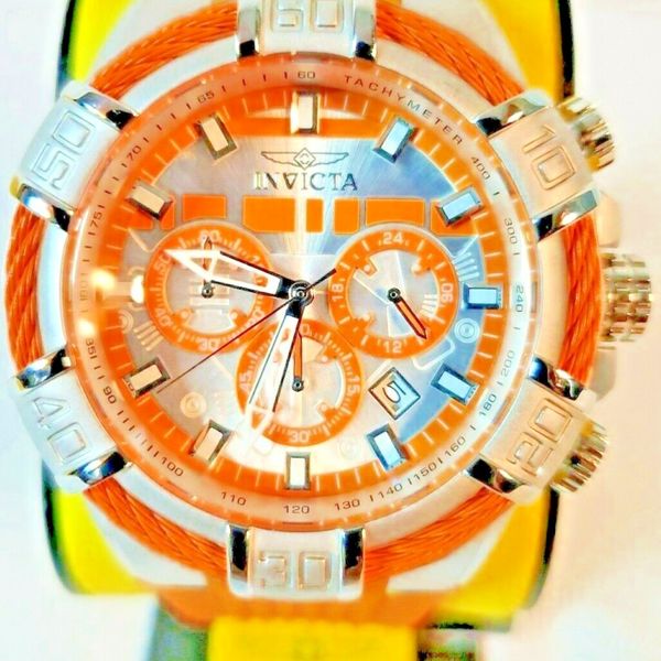 invicta 26261 star wars bb8 mens watch 56mm orange limited edition 1977 ...
