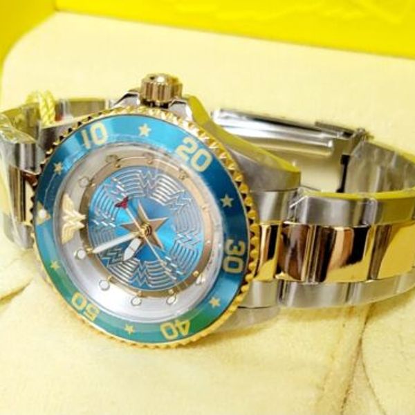 NEW! Invicta Wonder Woman Two-Tone Limited Edition Watch | WatchCharts ...