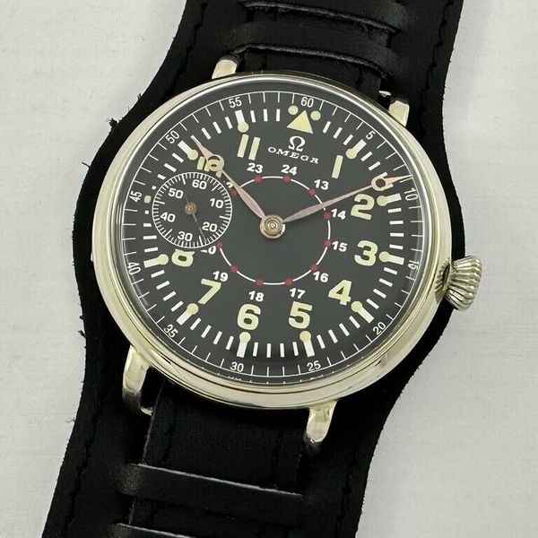 Omega Laco Aviator FLIEGER Luftwaffe Pilot WW2 Vintage 1939-1945 Swiss ...