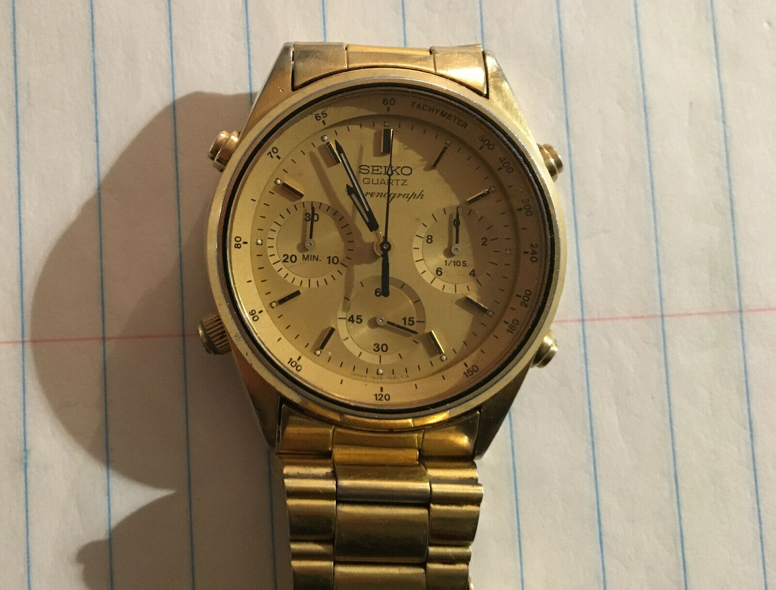 Vintage Seiko 7A28-7029 Quartz Chronograph. Working-All Orig.-Read Description | WatchCharts