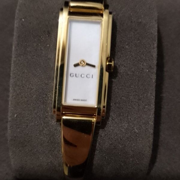beautiful authentic gucci ladies bangle style watch | WatchCharts ...