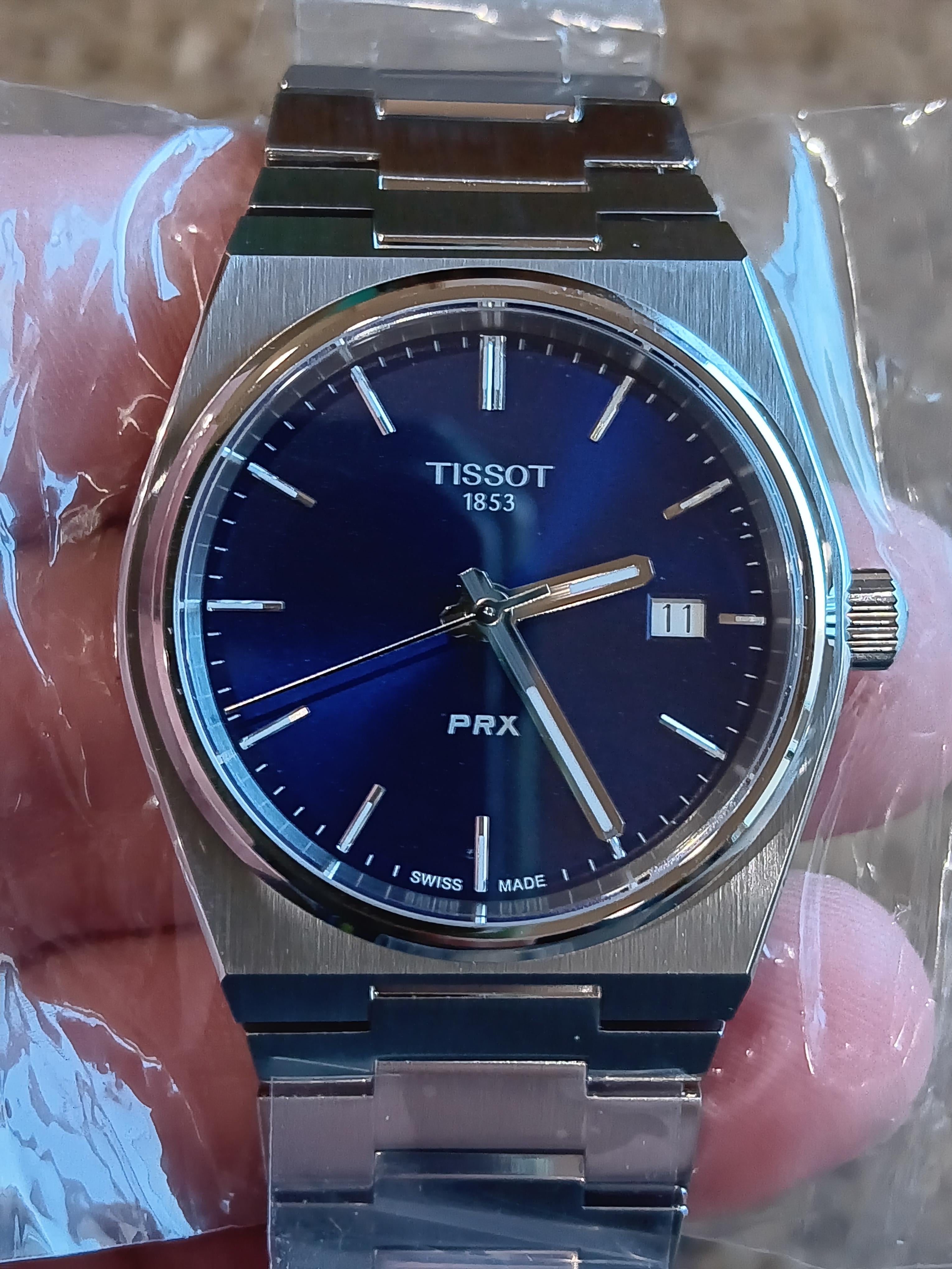 [WTS] Tissot PRX Blue 35mm Quartz repost/reduced $$220 | WatchCharts ...