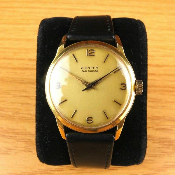 c.1950s Vintage ZENITH cal. 106-50-6 watch with rare caseback ...