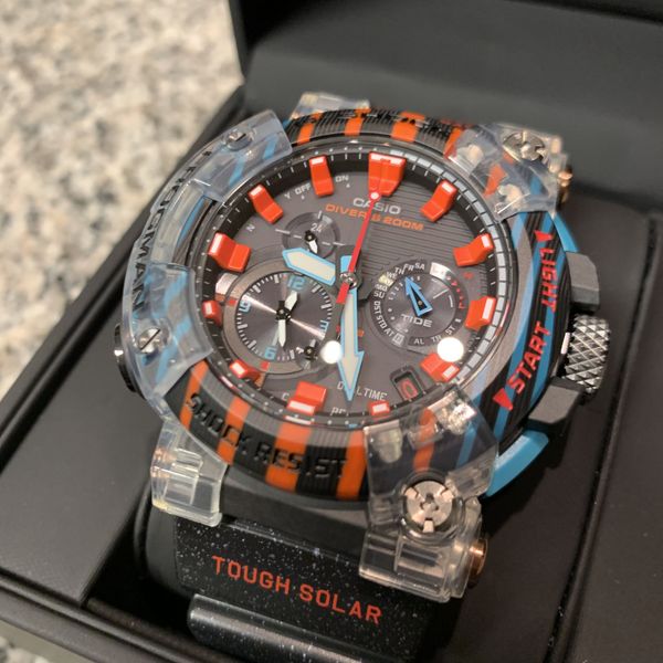 [$1,250 USD] [WTS] Casio G-Shock GWFA1000APF "Poison Dart Frog" Frogman ...