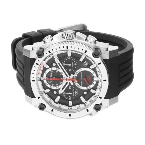 Bulova Precisionist Men's Black Watch - 98b172 | WatchCharts Marketplace