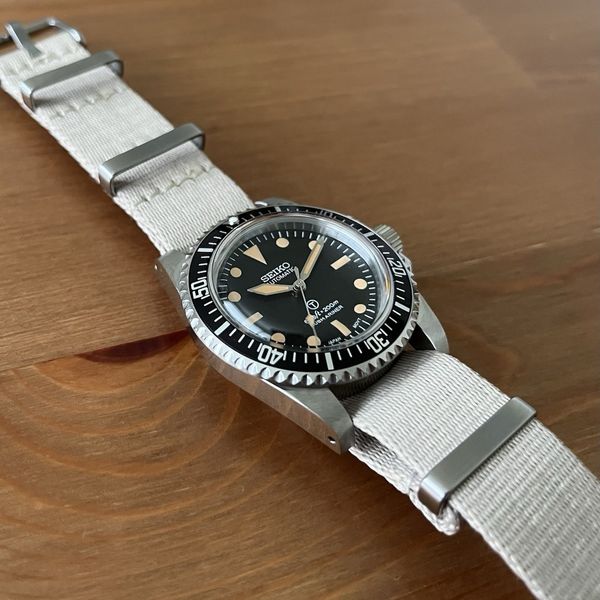 Seiko MilSub Mod - Black 40mm Custom Built NH35A Movement | WatchCharts ...