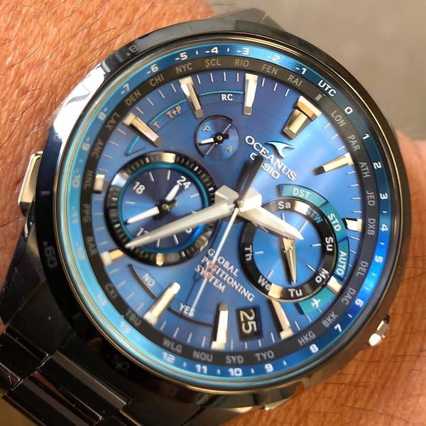 RARE: Casio Oceanus 10th Anniversary OCW-G1000C-2AJR Limited Edition ...