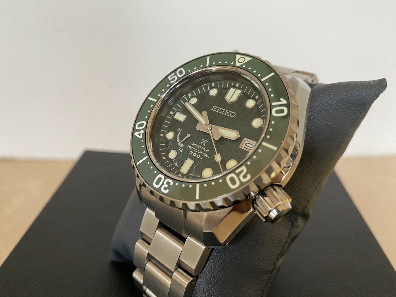 SEIKO PROSPEX LX SNR045 WATCH UNDERWATER FOREST GREEN LIMITED EDITION ...