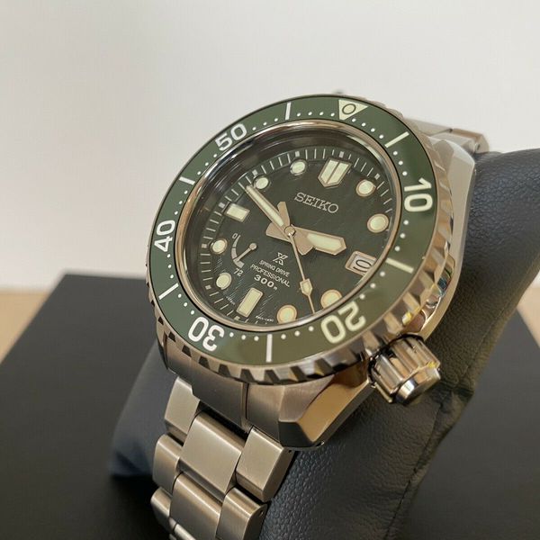 SEIKO PROSPEX LX SNR045 WATCH UNDERWATER FOREST GREEN LIMITED EDITION ...