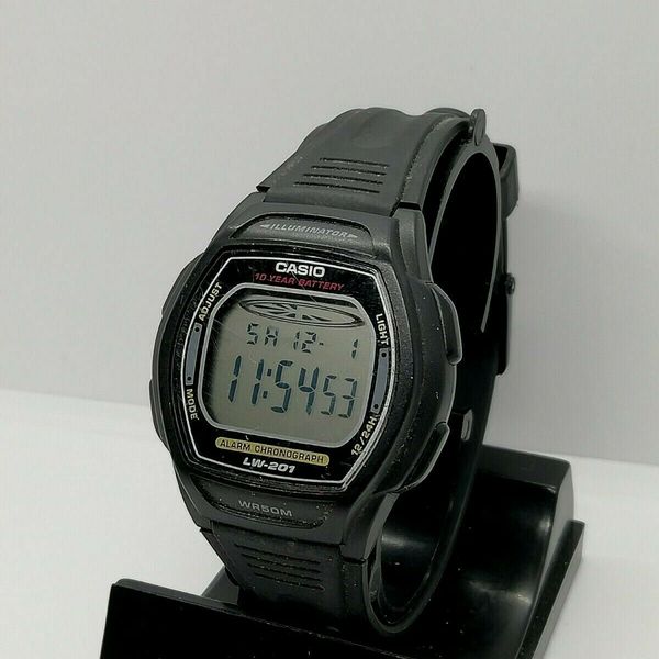 CASIO 2898 LW-201 DIGITAL WATCH IN WORKING ORDER | WatchCharts Marketplace