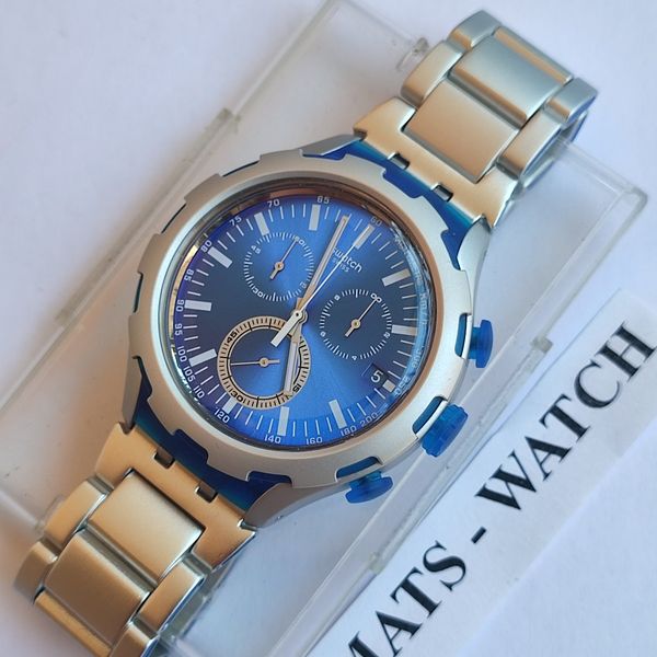 Swatch Irony Xlite Chrono Yys4001Ag Endless Energy New | WatchCharts ...