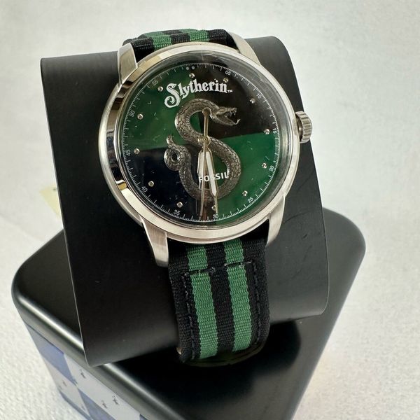 New Fossil Limited Edition Harry Potter Three-Hand Slytherinâ ¢ Nylon ...