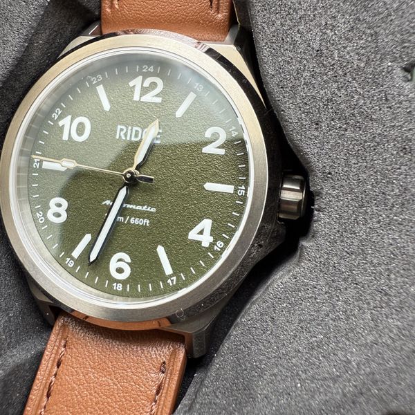 [WTS] Ridge Titanium 40MM automatic watch | WatchCharts Marketplace