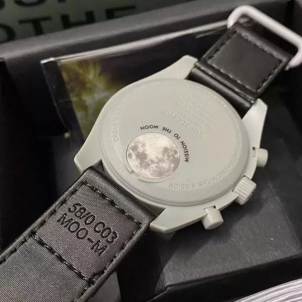 New Swatch x Omega Bioceramic Moonswatch Mission To The Moon Watch ...