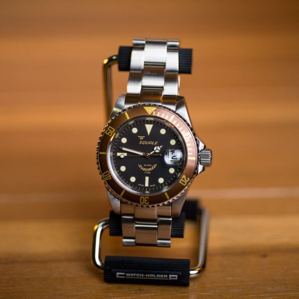 Squale Root Beer 20 Atmos Alu Bezel 40mm | WatchCharts Marketplace
