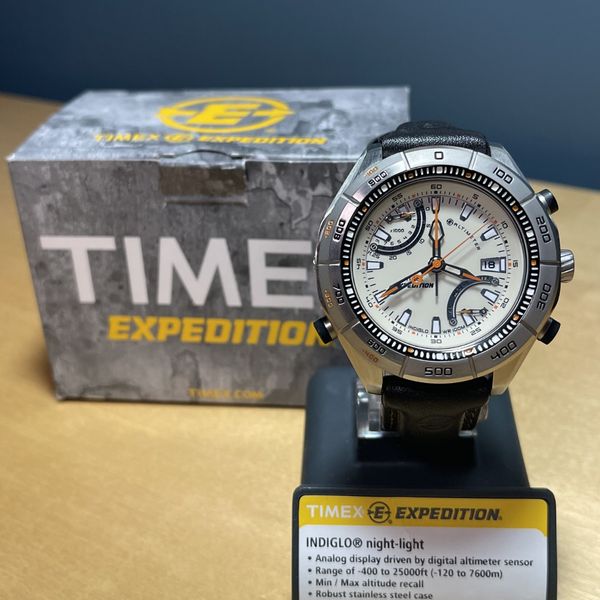 TIMEX EXPEDITION WATCH - ALTIMETER - T49792 - NEW OLD STOCK ...