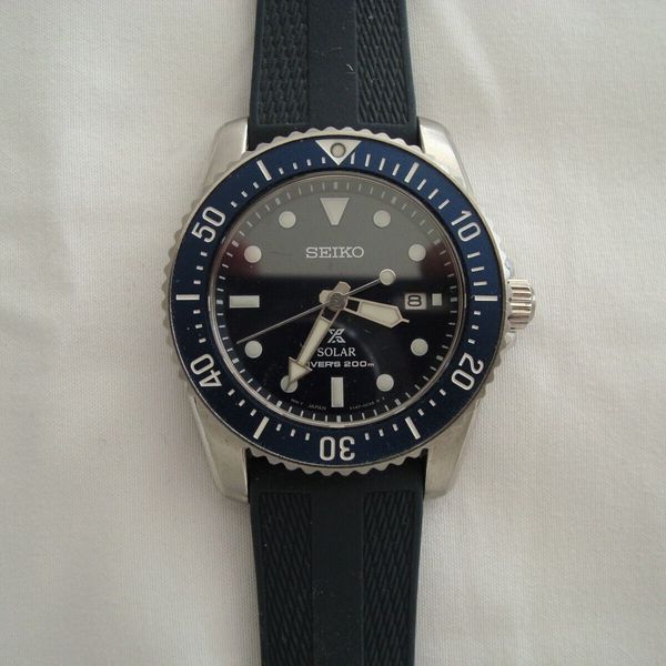 Seiko Solar Blue Men's Watch - SNE585 | WatchCharts Marketplace