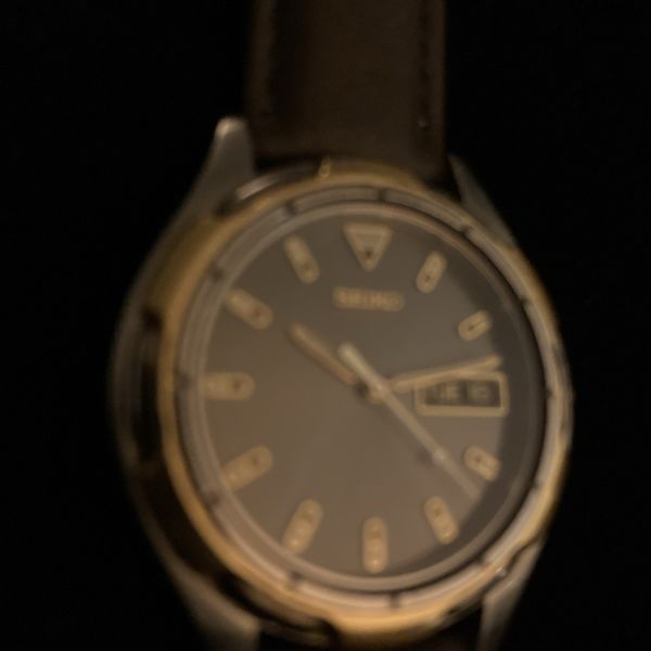 Vintage SEIKO MOD Brown Mirror Dial-Day/Date-Leather Band | WatchCharts ...