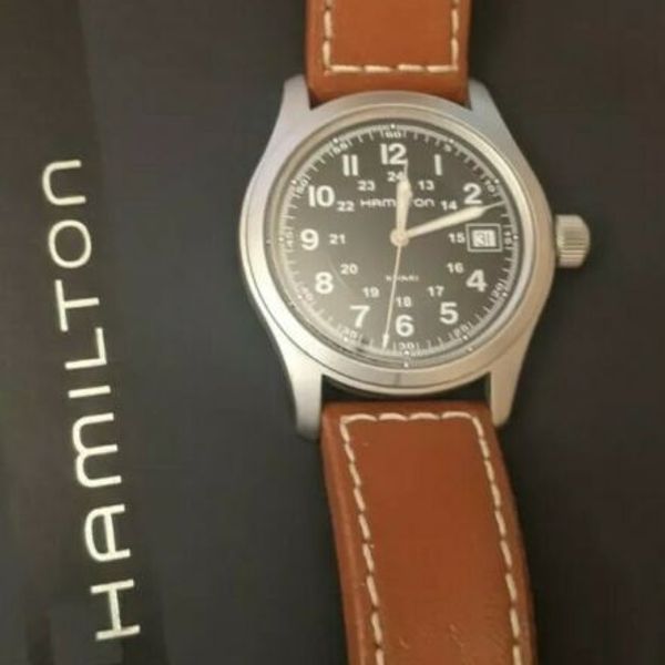 Hamilton Men’s Khaki Field Watch H68411533 RRP £345 | WatchCharts ...