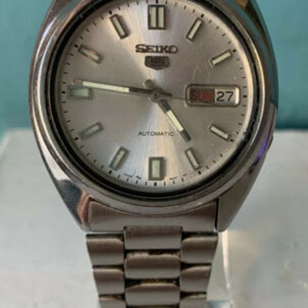 Vintage Seiko 5 Automatic Men’s Wristwatch 7009-3040 Day Date Function Original. | WatchCharts ...