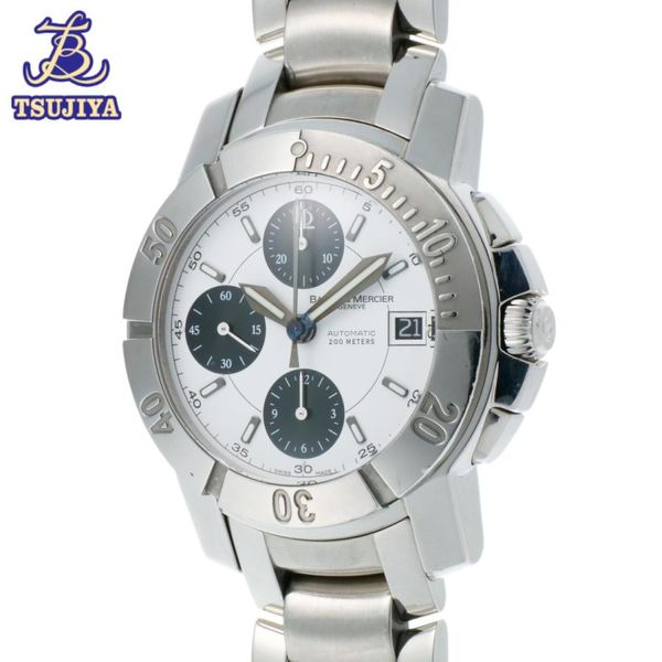 BAUME & MERCIER Baume & Mercier Capeland 65352 White x Black Dial ...