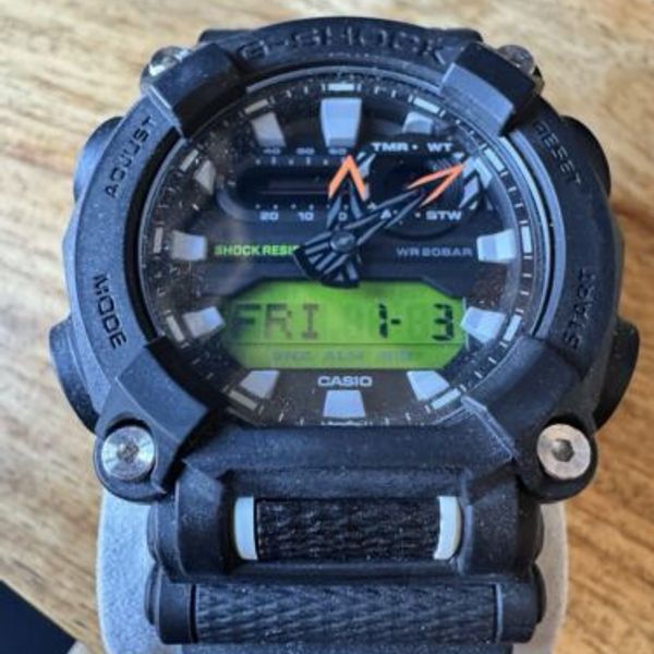 Mens Casio Industrial Style Heavy Duty G-Shock GA900E-1A3 | WatchCharts ...