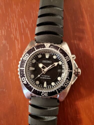 Seiko BFK SKA371 SKA413 Kinetic Diver Watch | WatchCharts Marketplace