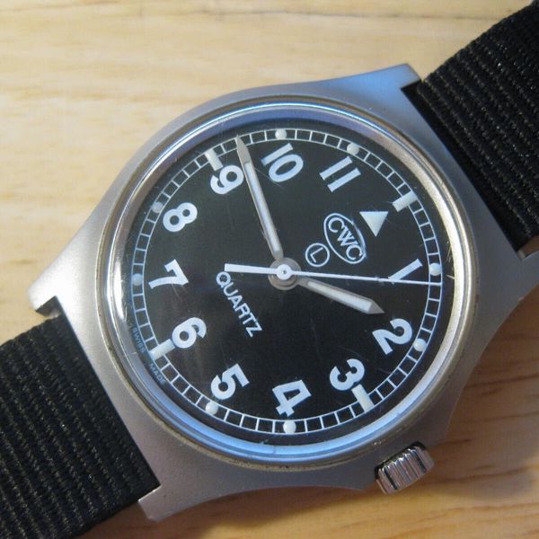 RARE CWC W10 G10 QUARTZ BRITISH MILITARY MENS WATCH RARE C NUMBER ...