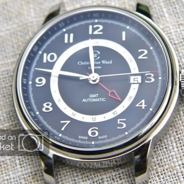 SOLD: Christopher Ward C9 Harrison GMT Automatic, LNIB | WatchCharts ...