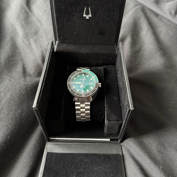 Bulova - 96B322 - Oceanographer 44mm Devil Diver Pre Owned ...