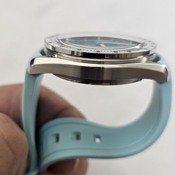 Pagani Design PD-1701 Chronograph â Ice Blue Dial, Tachymeter, 100M WR ...