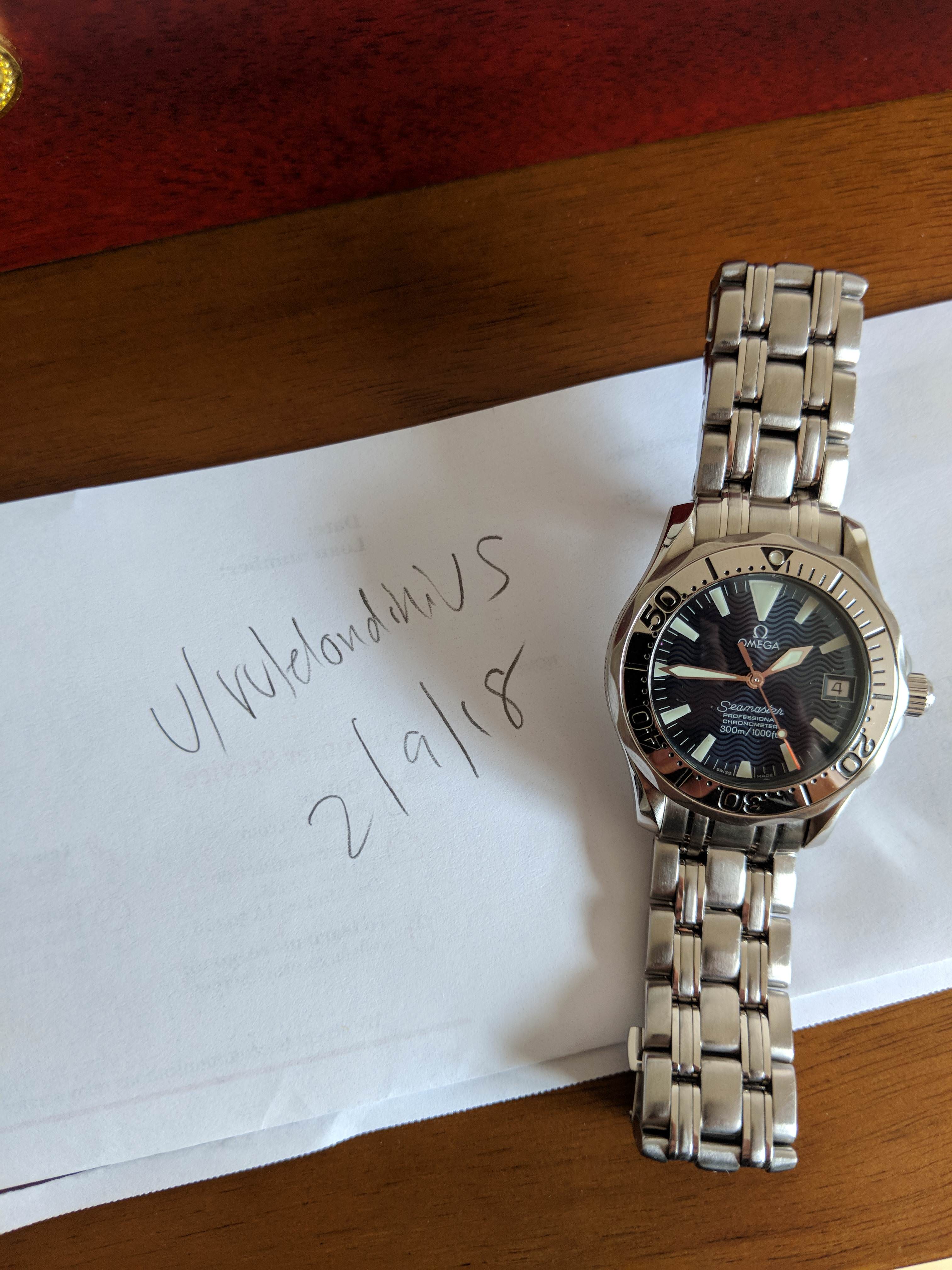 [WTS][REPOST] Omega Seamaster Professional ELECTRIC BLUE JACQUES MAYOL ...
