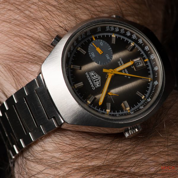WITHDRAWN Heuer Carrera ref. 150.573F | WatchCharts Marketplace