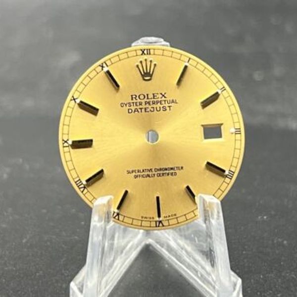 Authentic Rolex Gold Dial for 36mm Datejust Replacement Watch Face ...