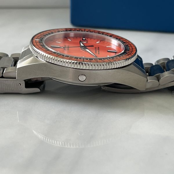 Jenny Caribbean Automatic Diver with Orange Dial | WatchCharts Marketplace