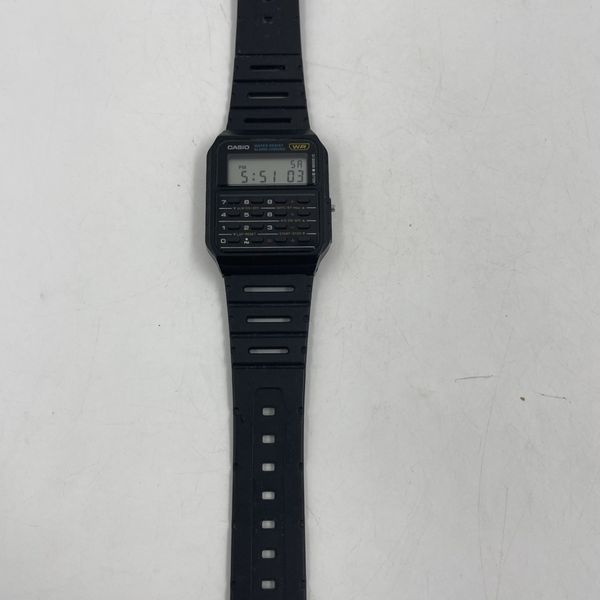 CASIO CALCULATOR/CHRONO/ALARM DIGITAL WATCH (CA 53W) EXCELLENT ...