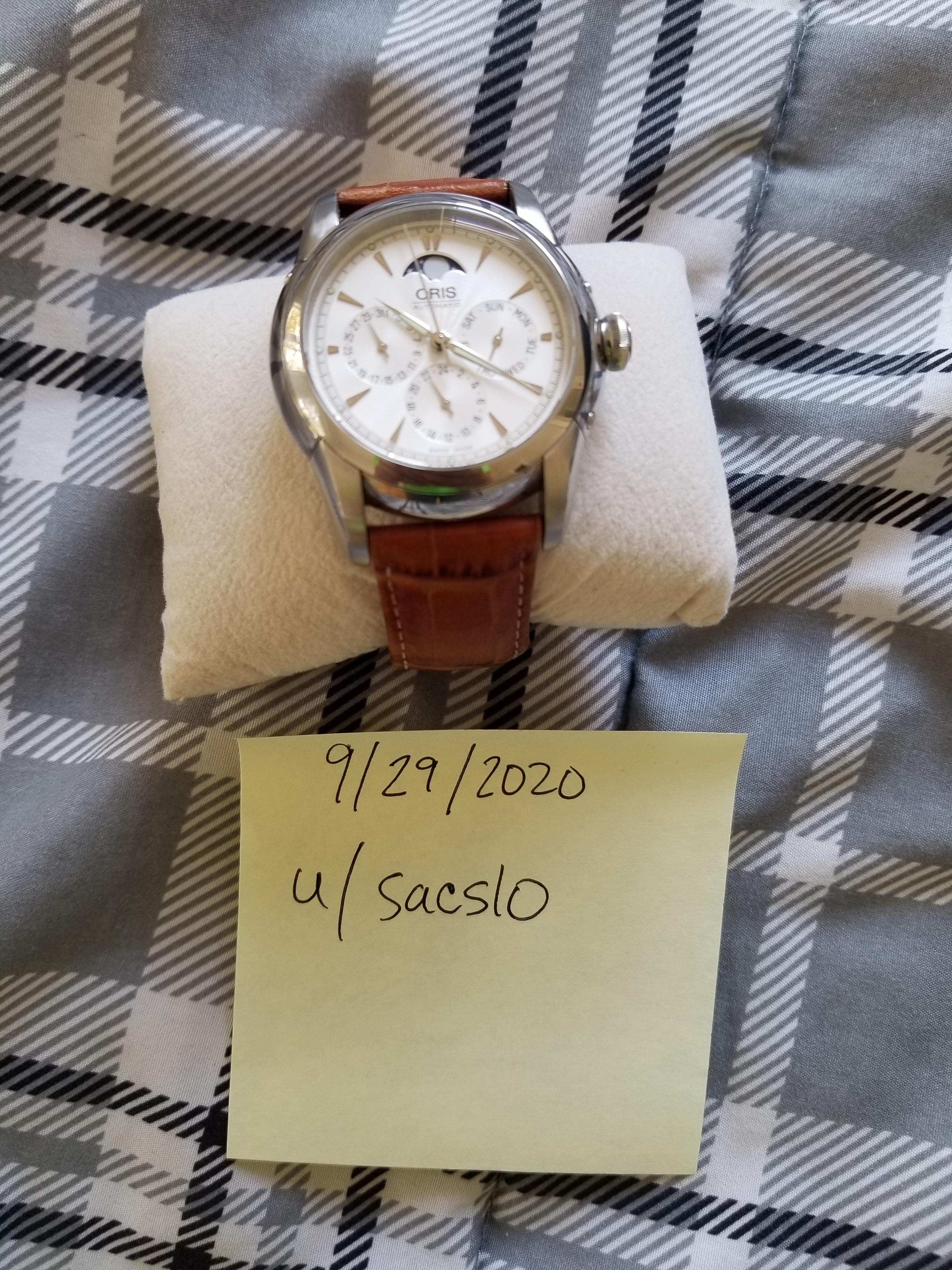 [WTT] Oris Artelier Moonphase Complication 2003 | WatchCharts