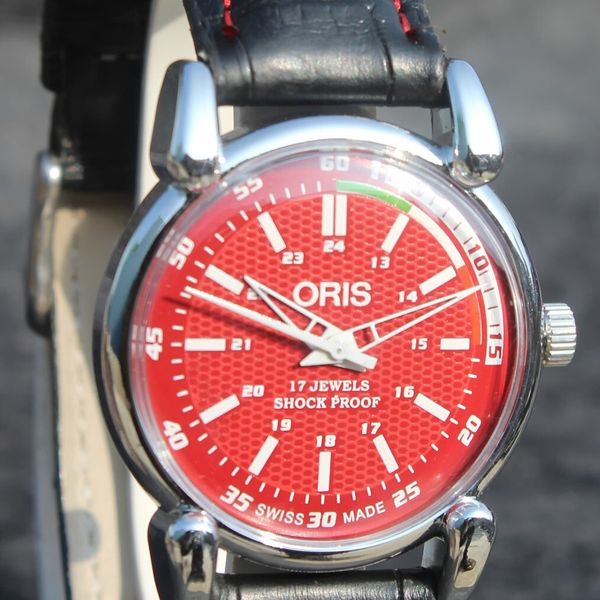 Vintage Oris 1970's Hand Wind Swiss Mechanical 17 Jewels FHF ST96 ...
