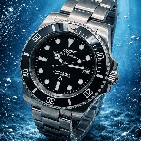 Reloj James Bond 007 BOND 'Goldfinger' Seiko NH35 Movimiento AutomÃ ...