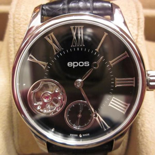 SOLD: Epos Mechanical Open Heart - Decorated ETA 6498-2 SOLD | WatchCharts Marketplace