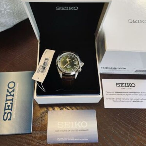 Seiko Alpinist SPB121 Prospex Menâ s Watch | WatchCharts Marketplace