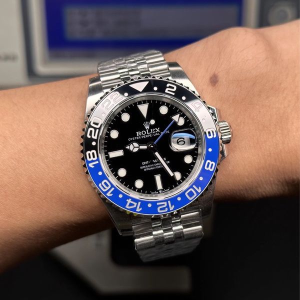 rolex gmt master ii Rootbeer Pepsi Batman Batgirl Guinness 116710LN ...