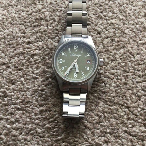 Addiesdive AD2070 automatic watch seiko nh35 sapphire crystal field ...