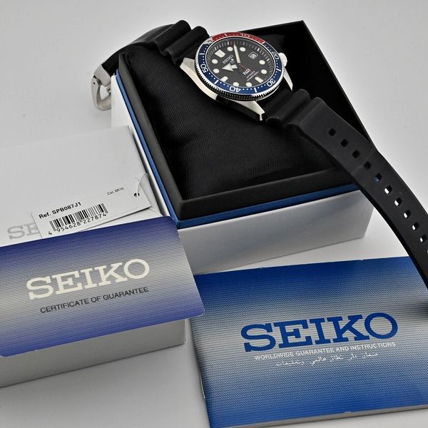 Seiko Prospex SPB087J1 PADI Special Edition Pepsi Automatic Diver 6R15 ...