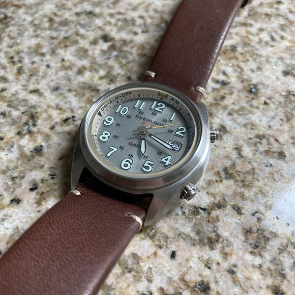 [WTS] Casio Overland OVW-100BJ Gold Dial Solar Waveceptor Atomic Analog ...