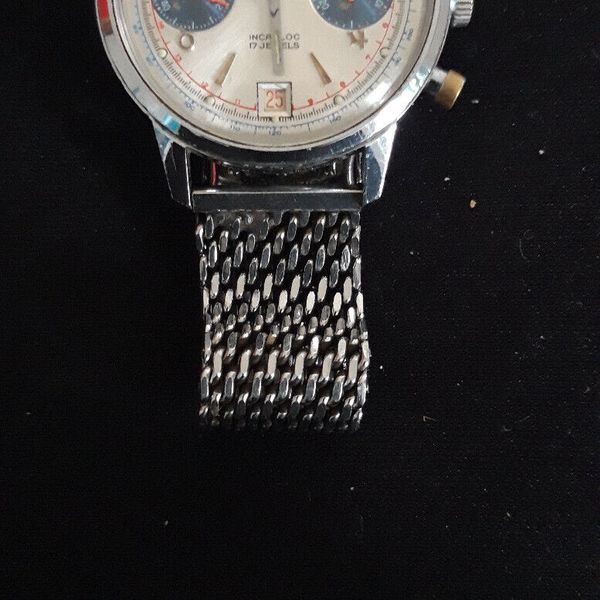Mens Mechanical Strap Chronograph. | WatchCharts Marketplace