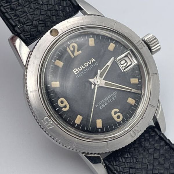 Raro orologio subacqueo Bulova Devil Diver 666 Fat Lume, incredibile ...