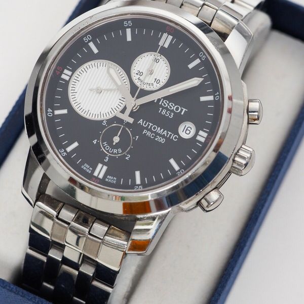Tissot Automatic PRC 200 Chronograph Chrono date Watch | WatchCharts ...