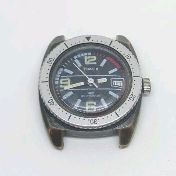 Vintage Timex Sprite Mechanical Divers Wrist Watch Runs Philippines ...