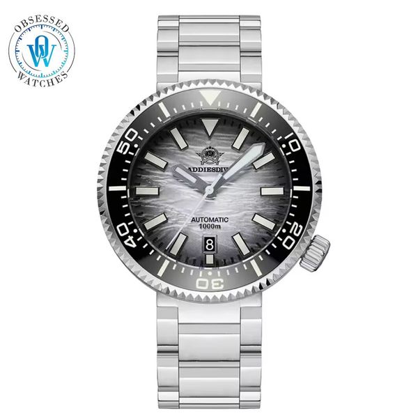 AddiesDive 1000m Dive Watch Seiko NH35 Automatic Movement AD2069 **UK ...